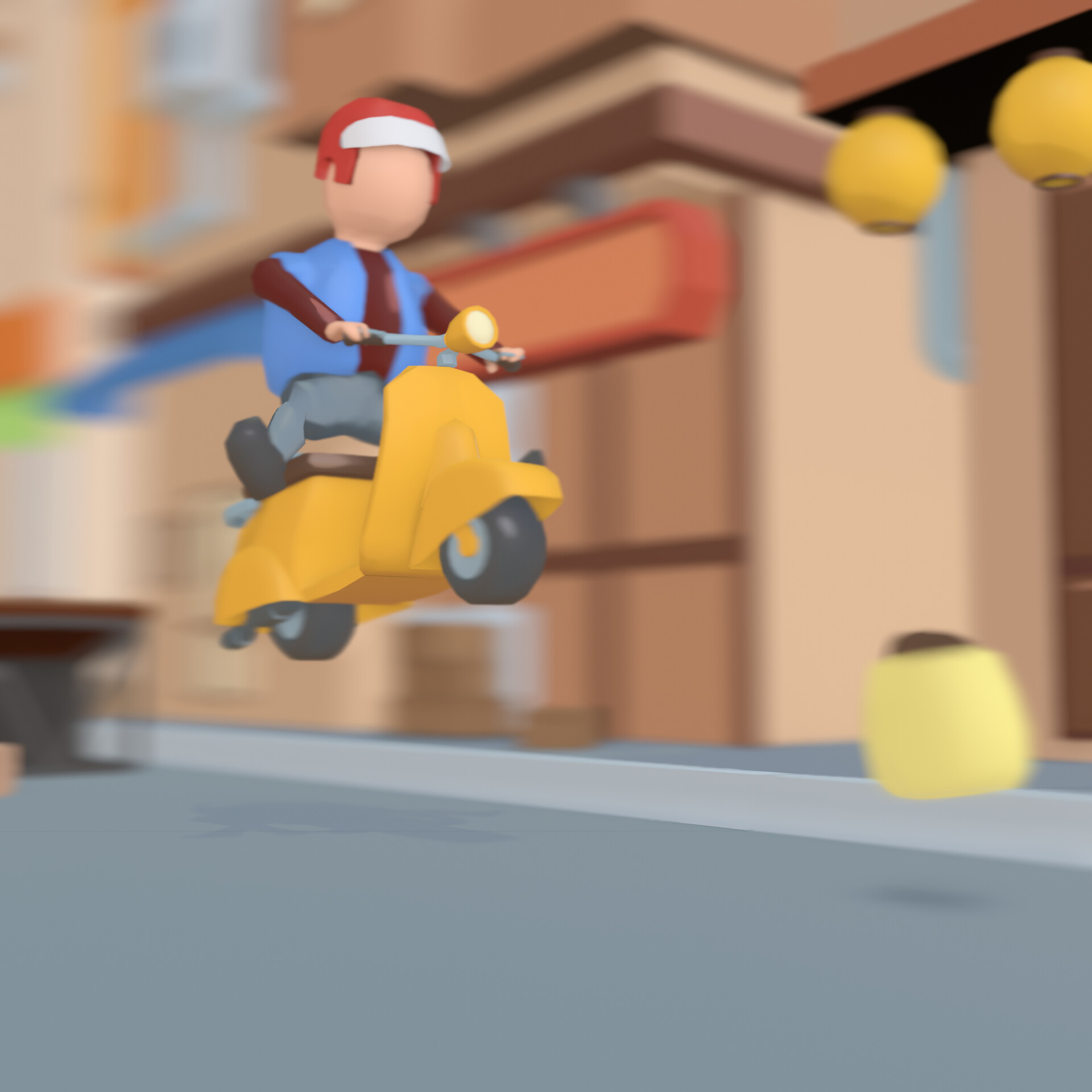 ArtStation - Courier animation