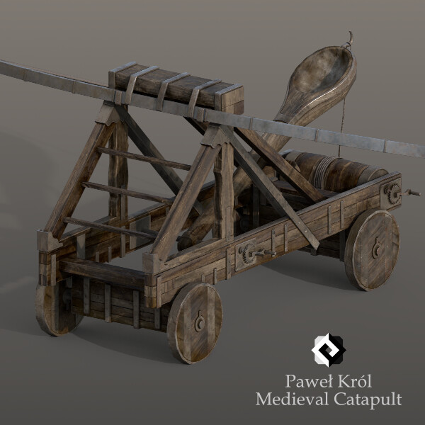 ArtStation - Medieval Catapult