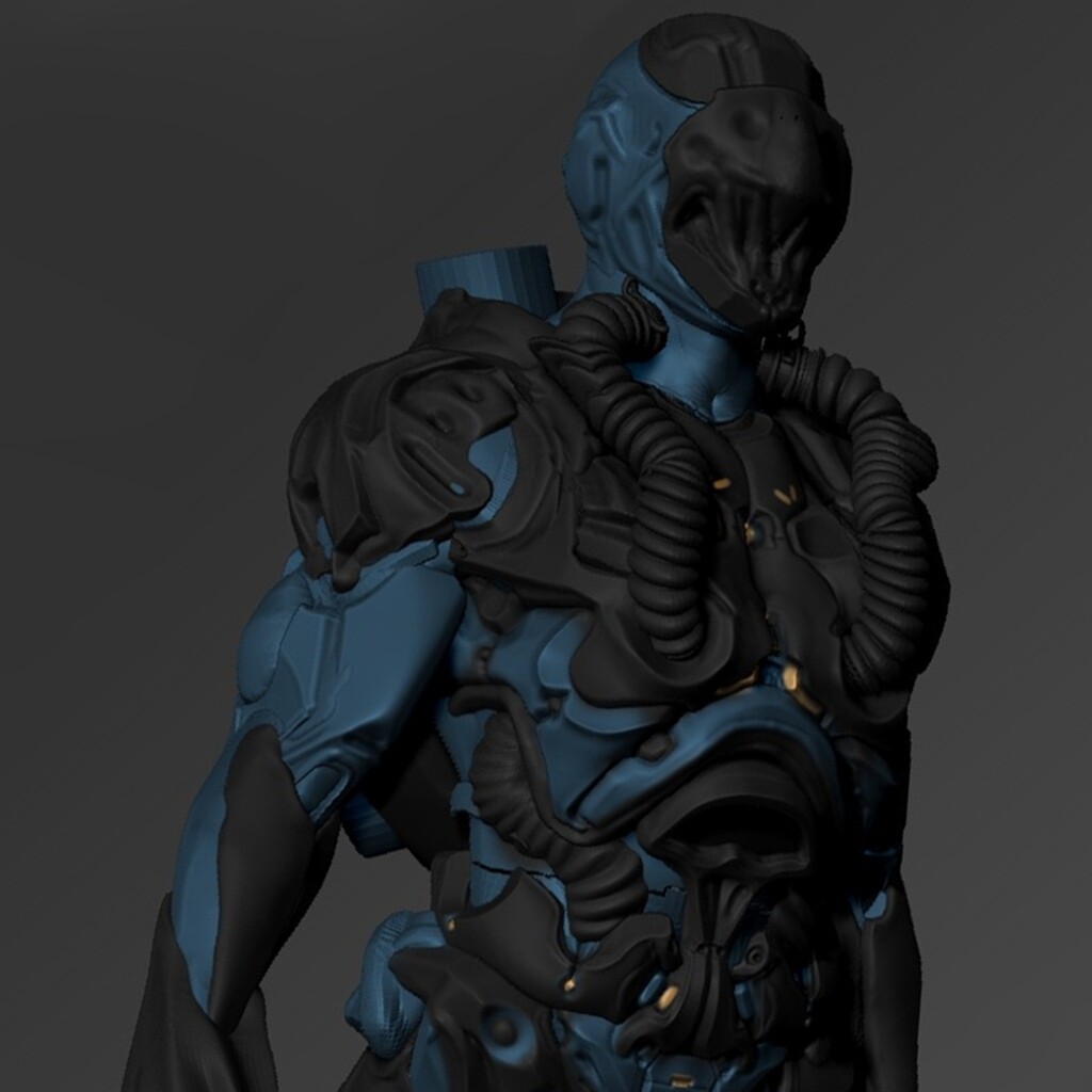 ArtStation - Diving suit concept sketch