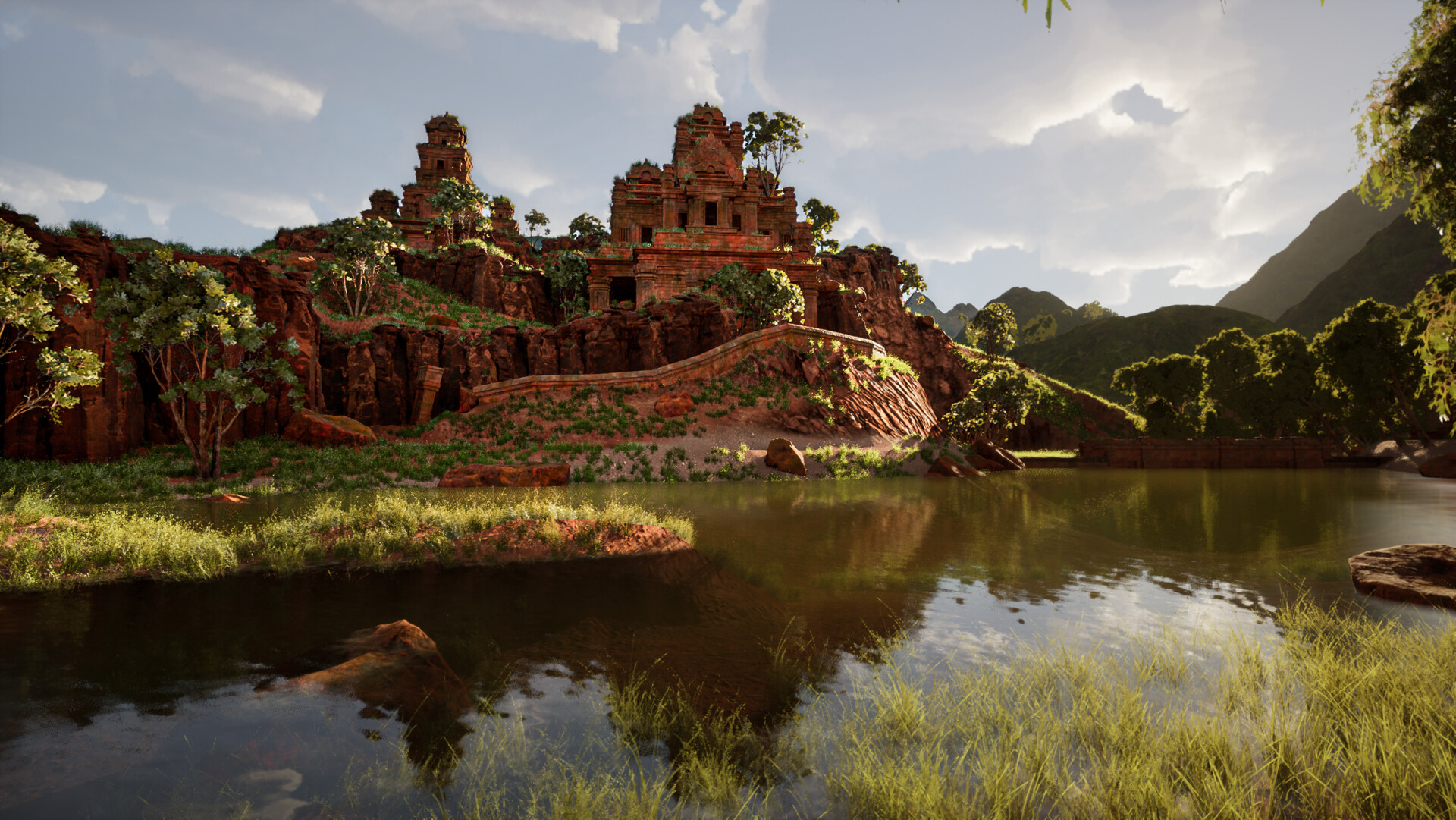 ArtStation - Ancient Temple Environment