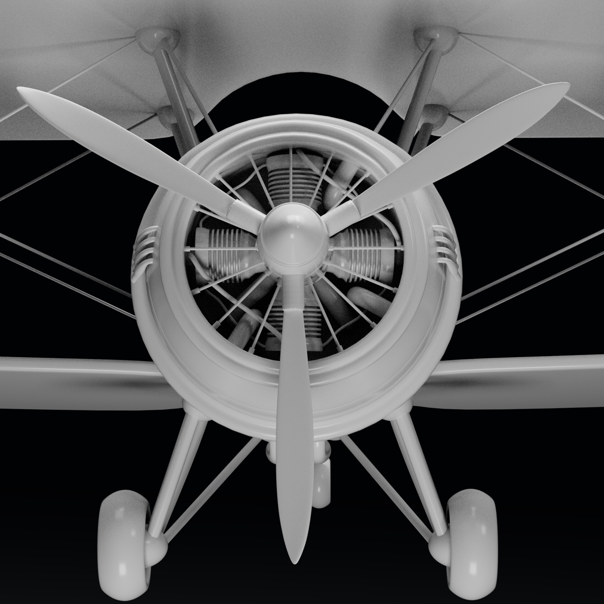 ArtStation - Biplane Aircraft