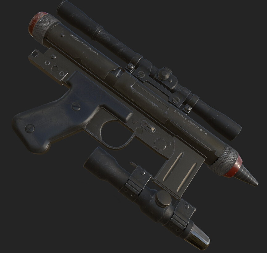 ArtStation - Alien (1979) Laser Pistol