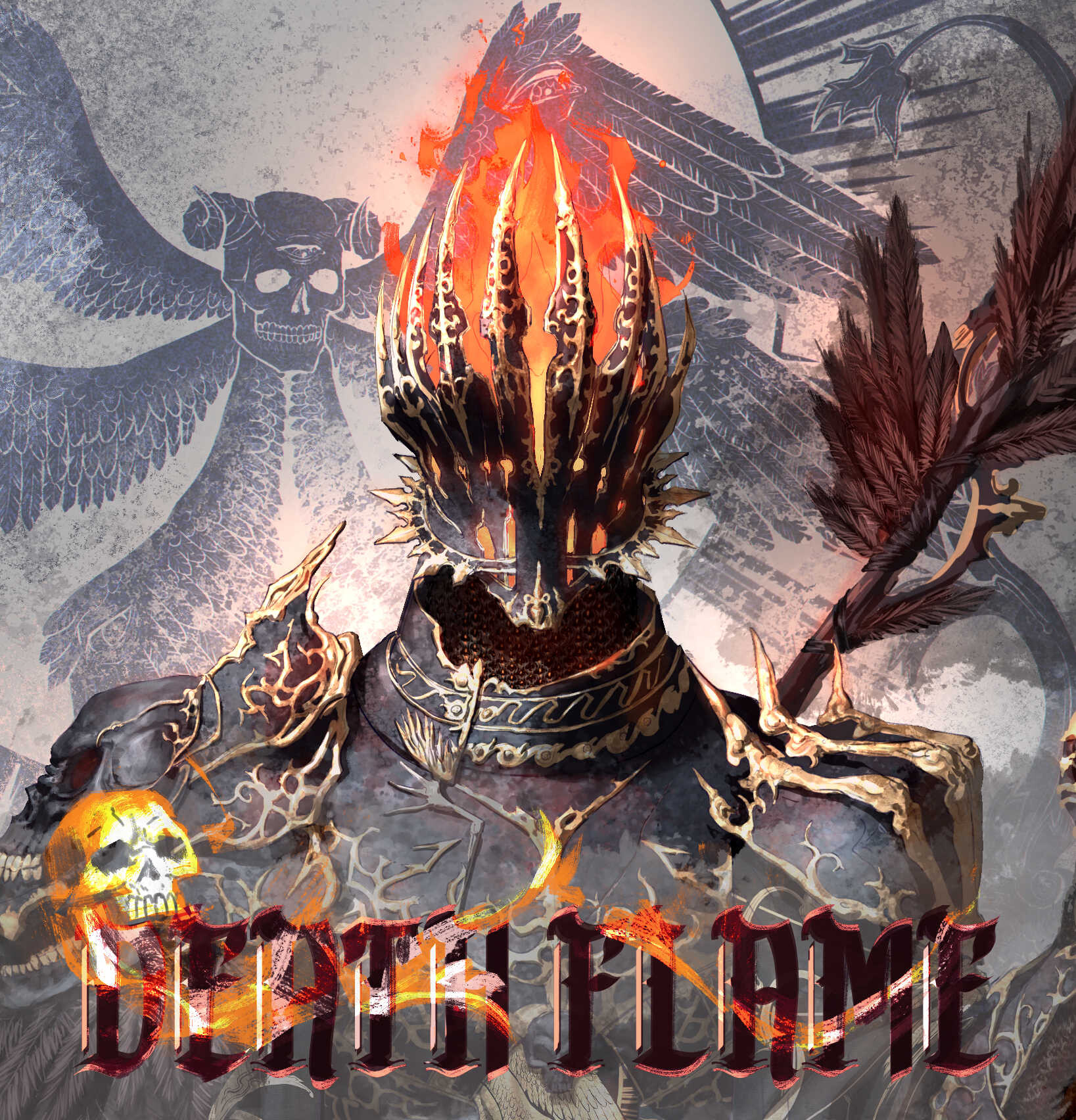 ArtStation - Death flame concept art