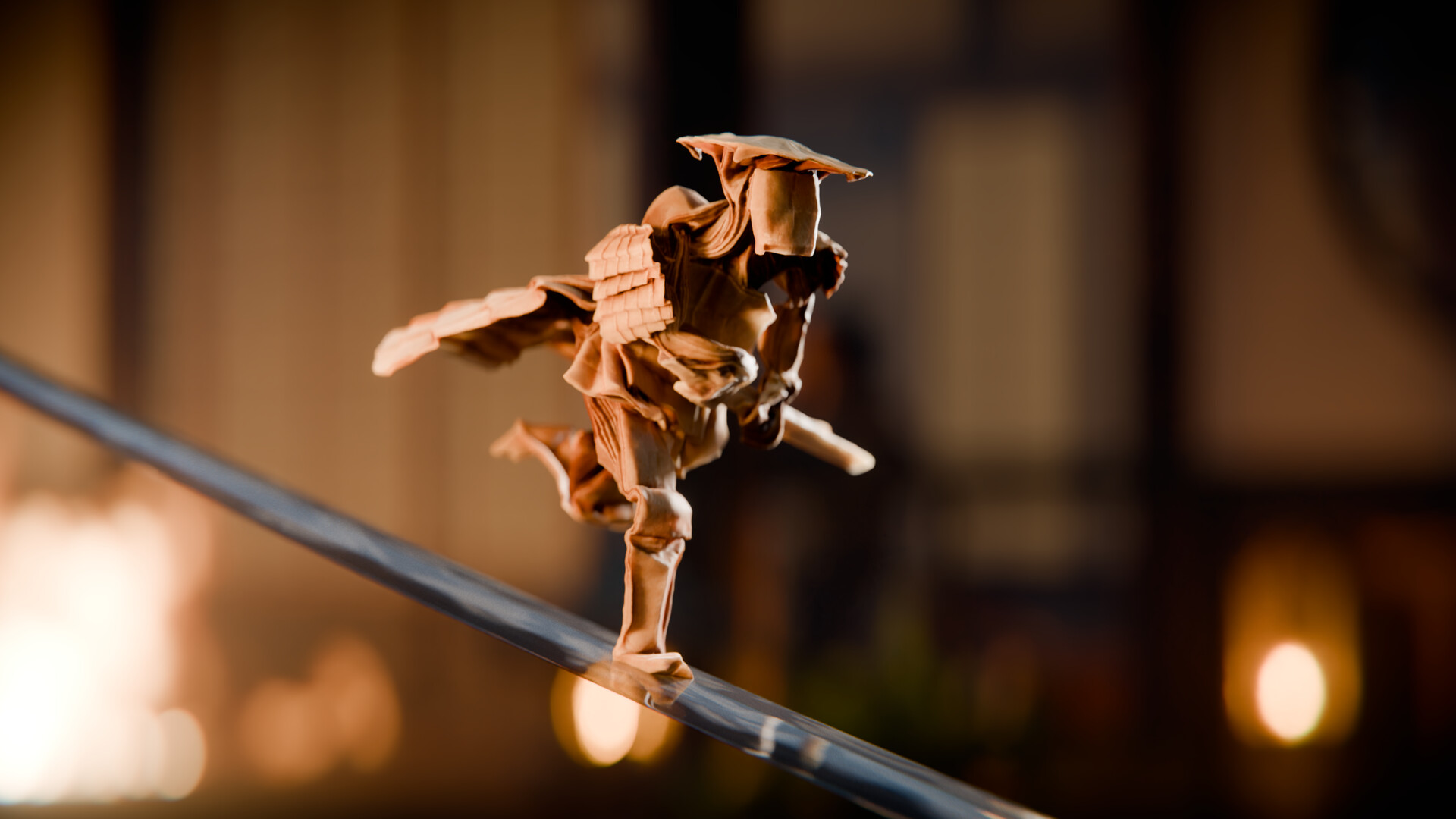 ArtStation - Origami Samurai - Kinetic Rush