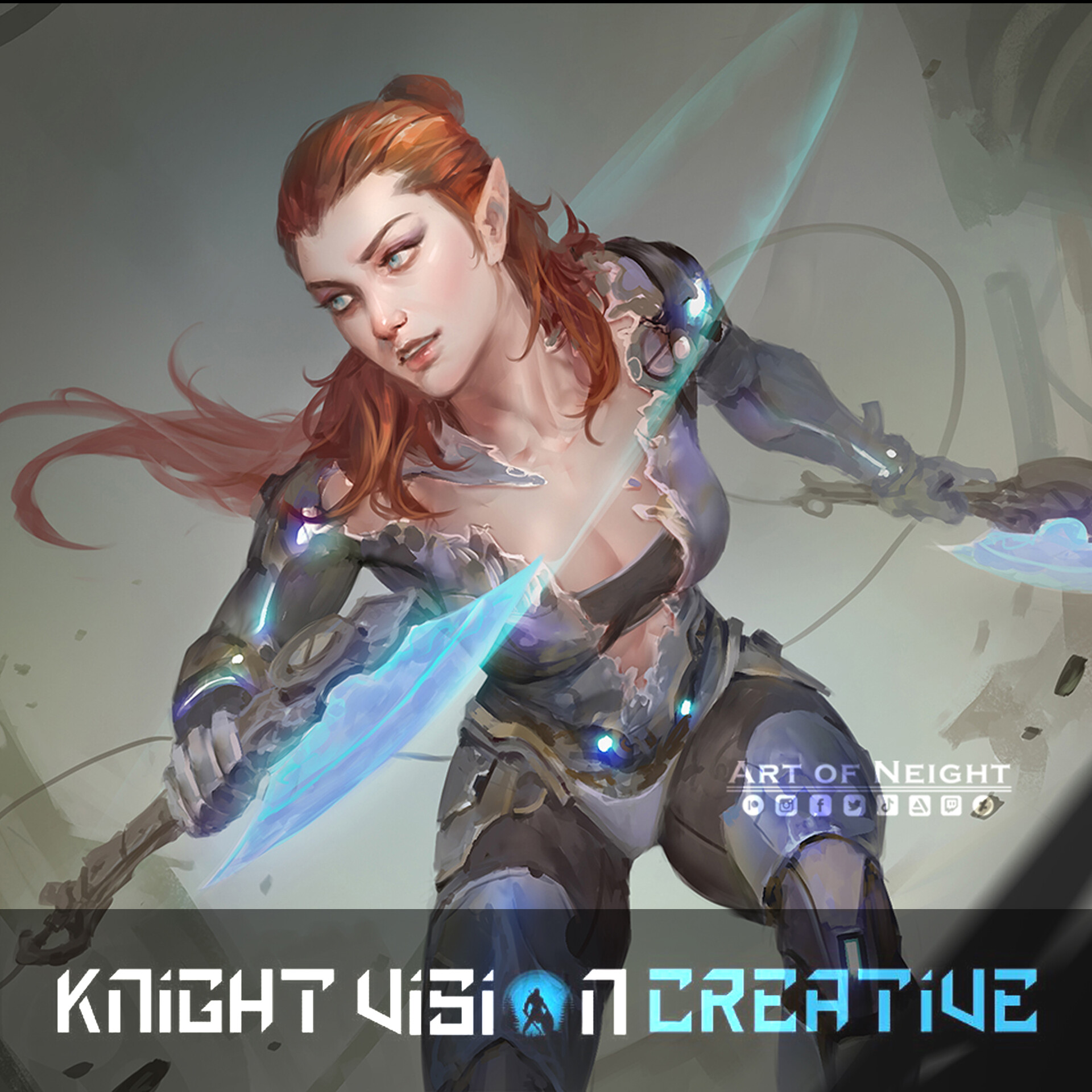 ArtStation - Psionic Warrior