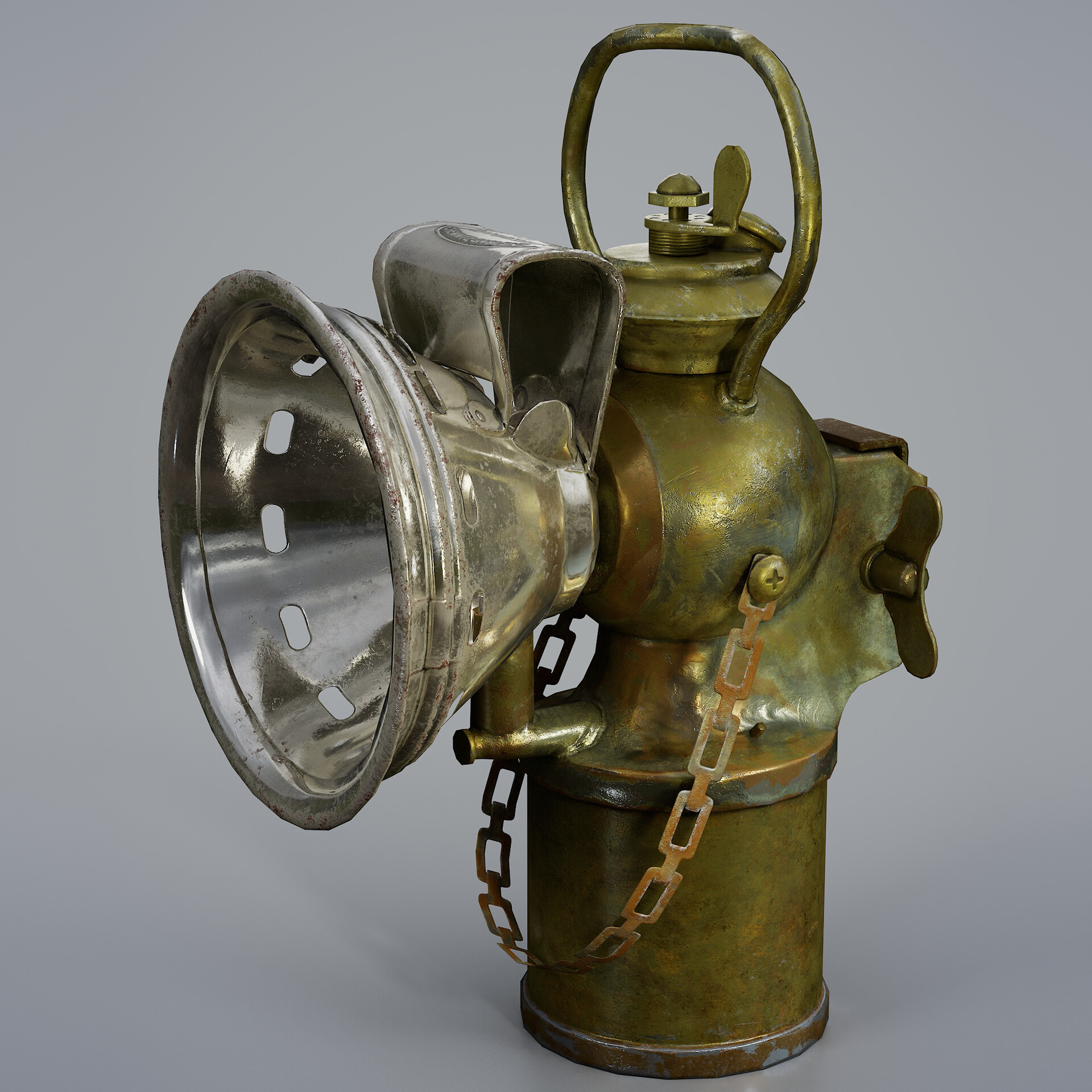 ArtStation - Old Carbide Lamp