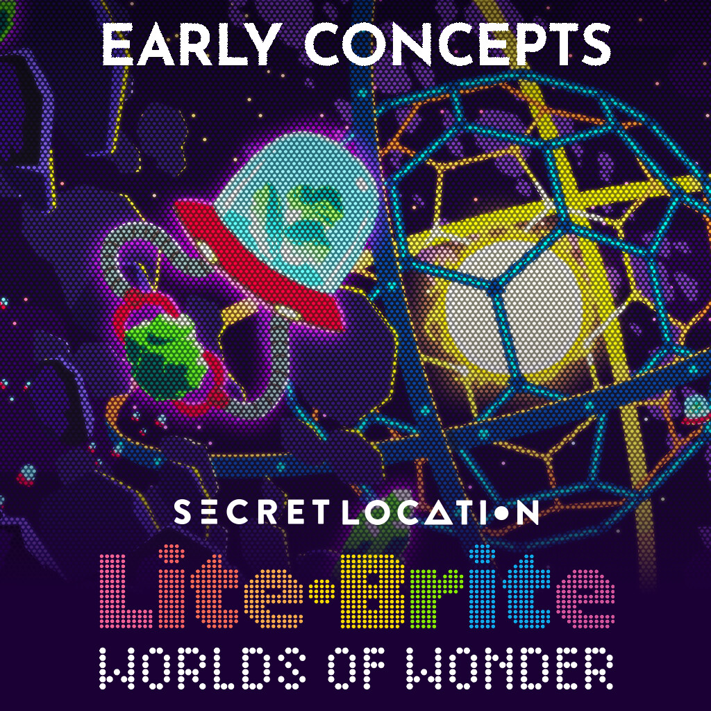ArtStation - Early Concepts for Lite-Brite: Worlds of Wonder