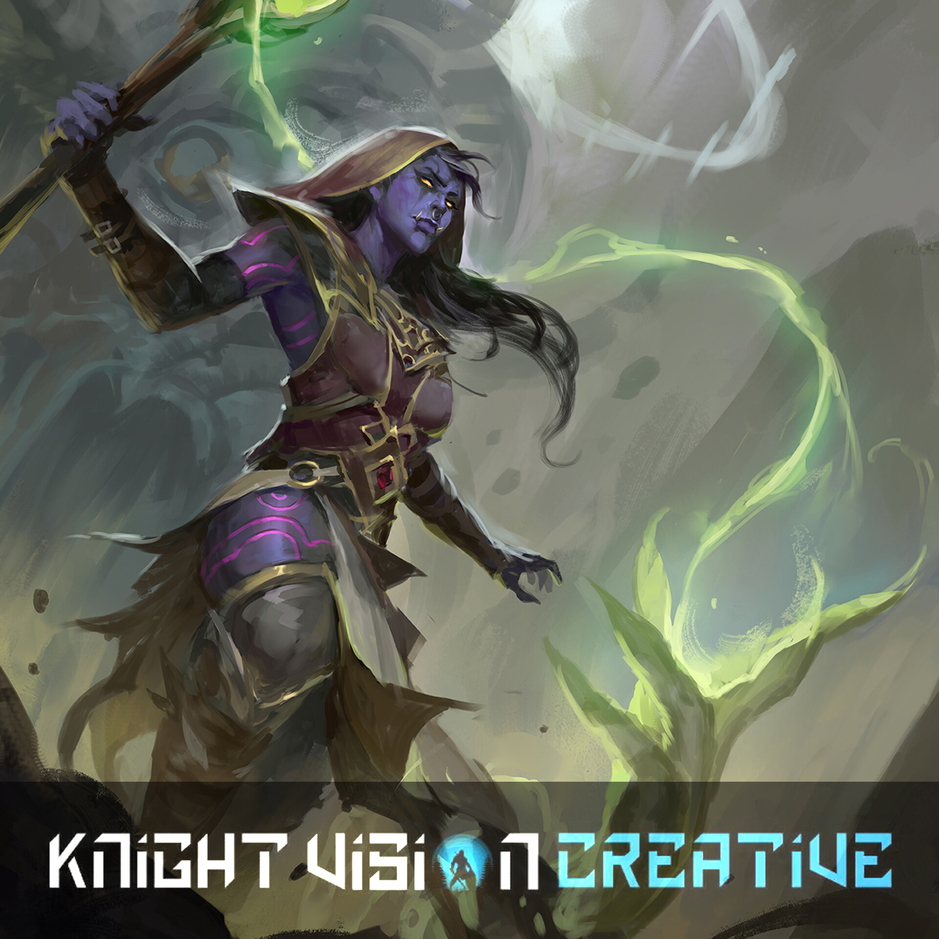 ArtStation - Spirit Warlock