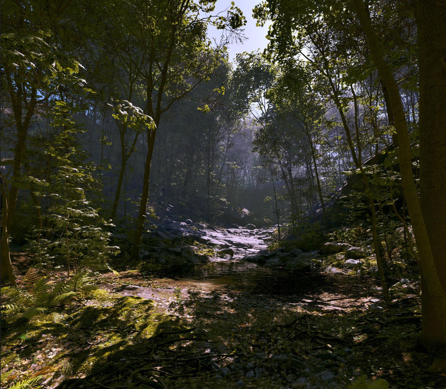 ArtStation - Rain dance - Interactive Virtual production Set: C ...