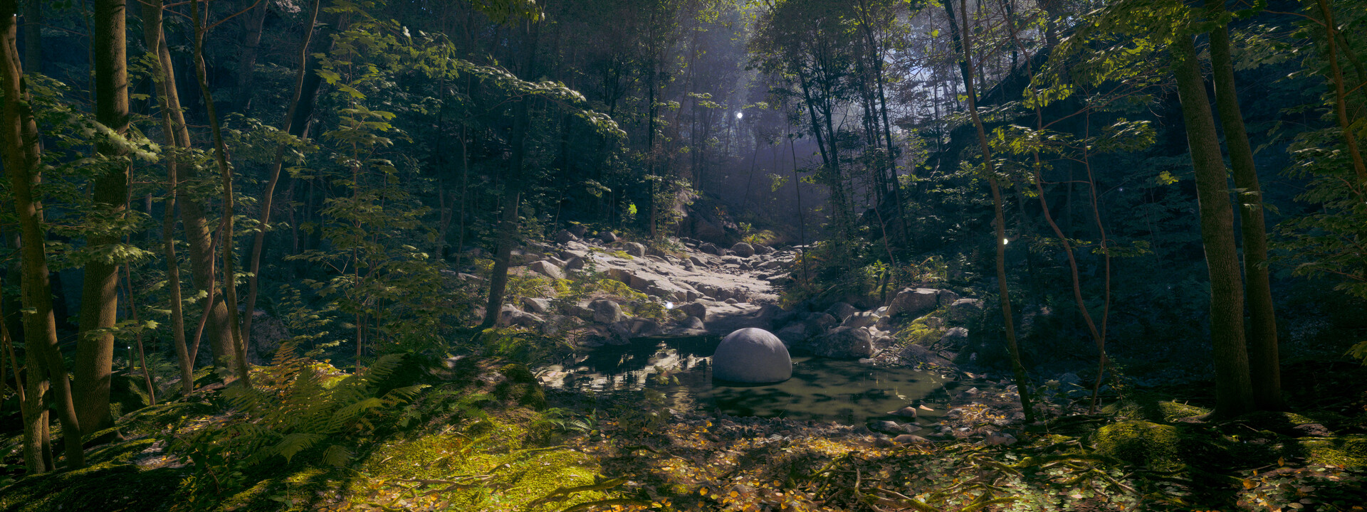 ArtStation - Rain dance - Interactive Virtual production Set: C ...