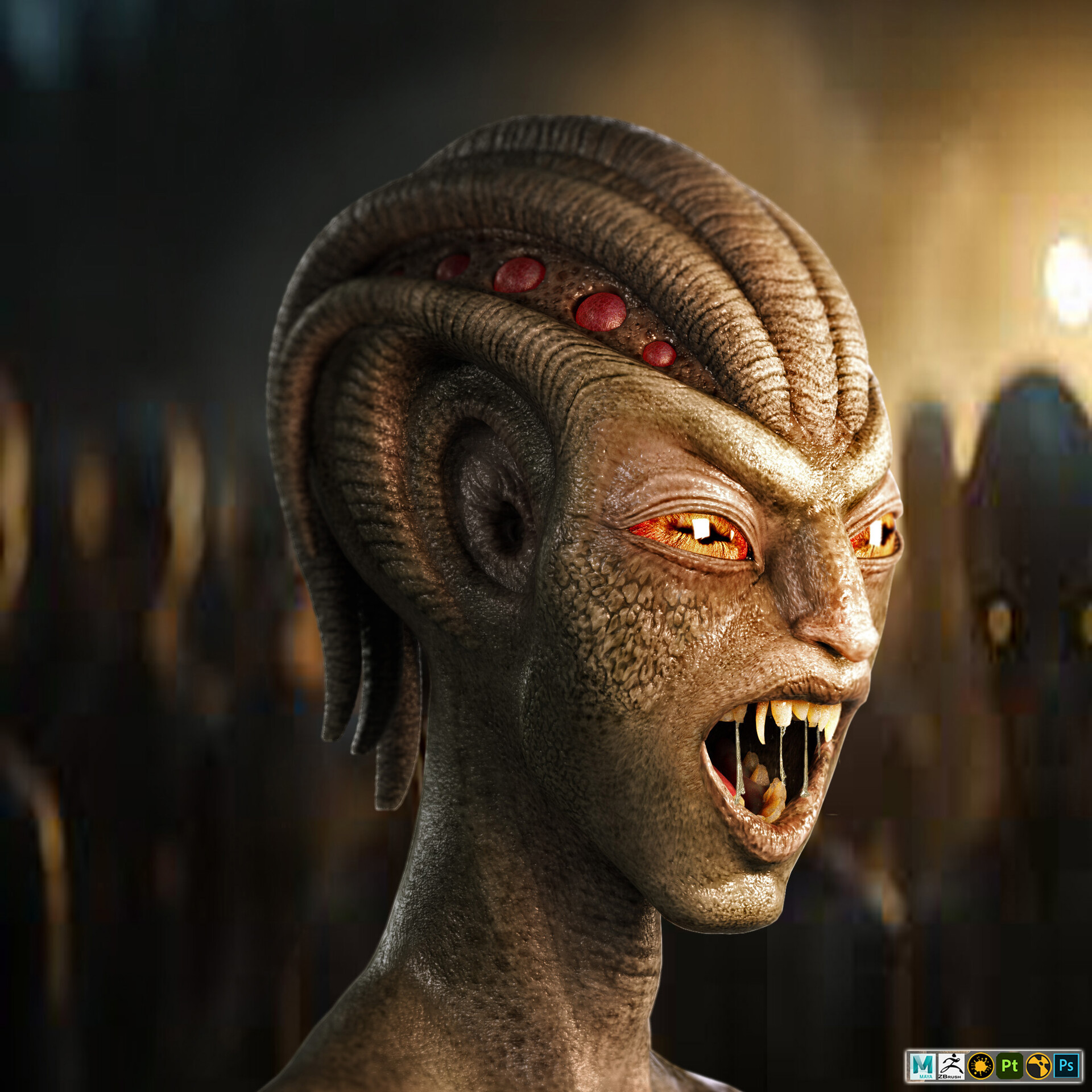 ArtStation - Alien Creature