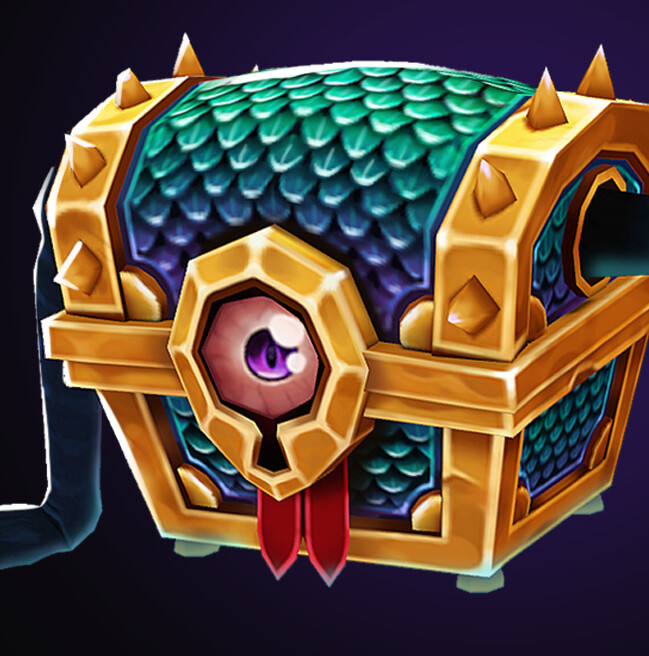 ArtStation - Monster Treasure Chest