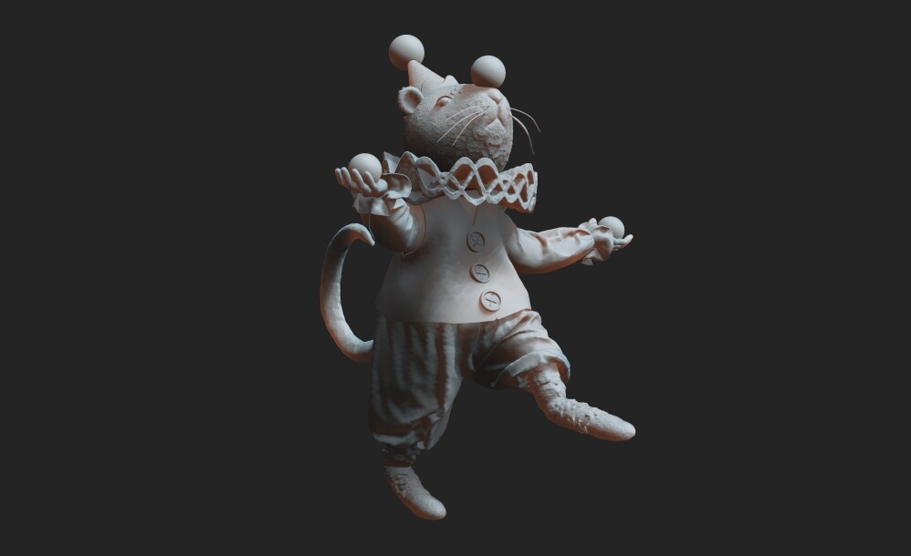 ArtStation - 3D Stylized Mouse-Robert