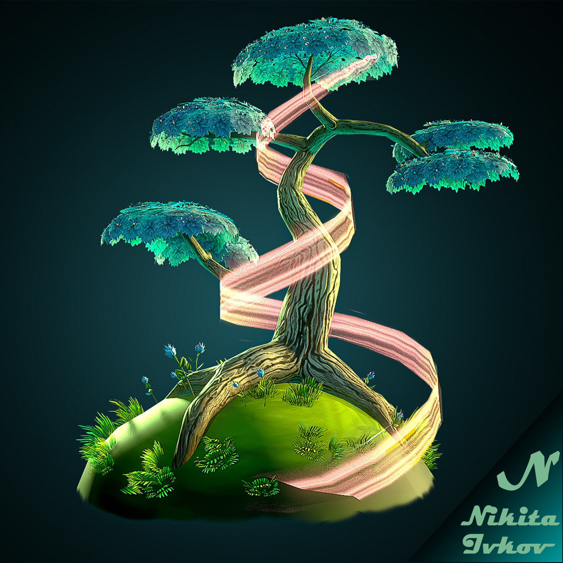 ArtStation - Stylized Tree