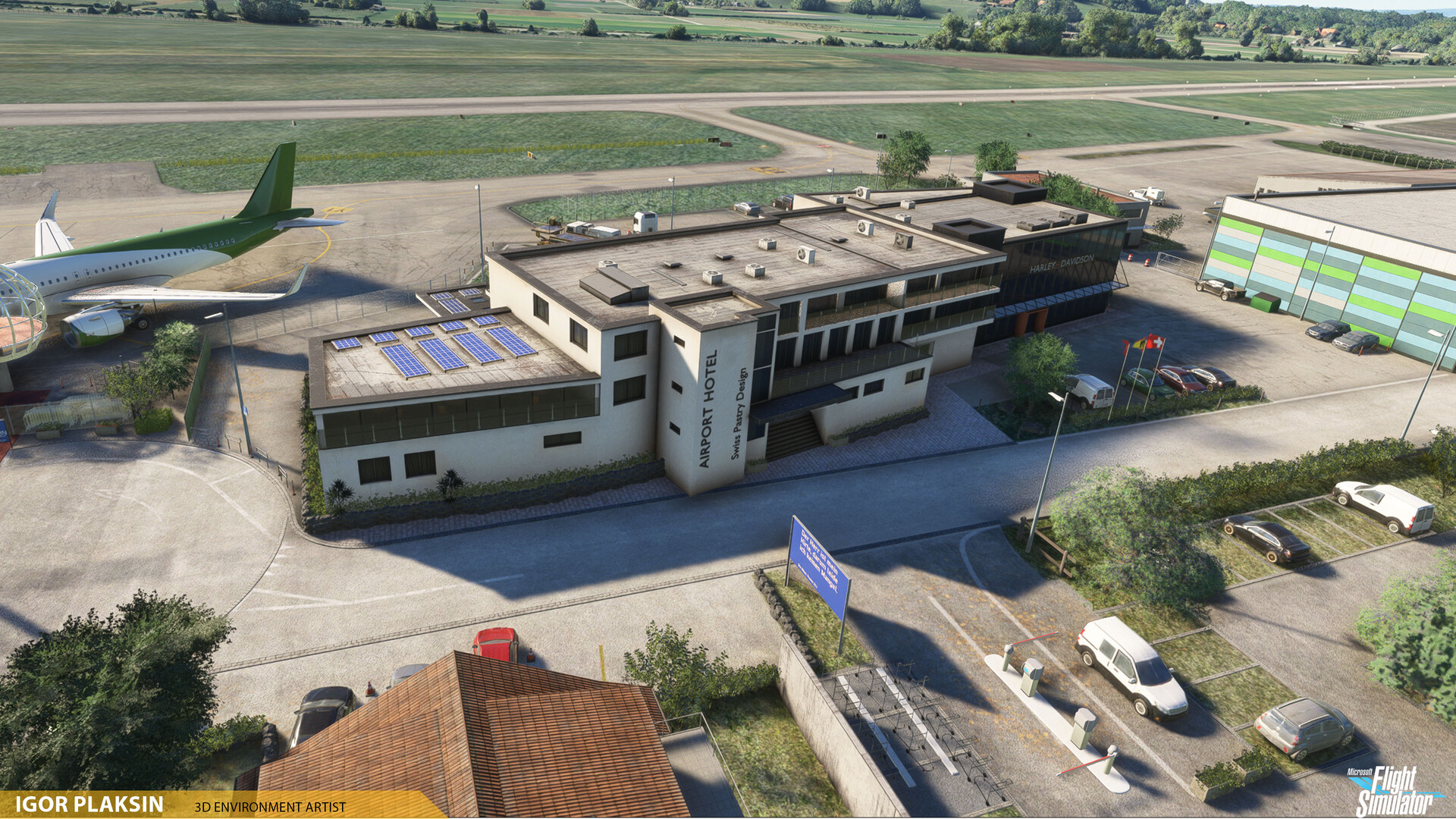 ArtStation - MSFS 2020 World Update - Germany Austria & Switzerland