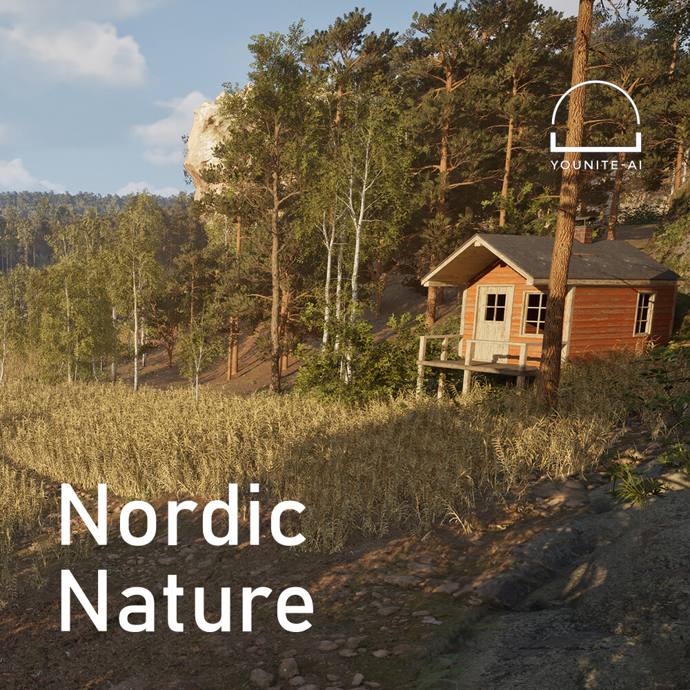 ArtStation - Nordic Nature Environment