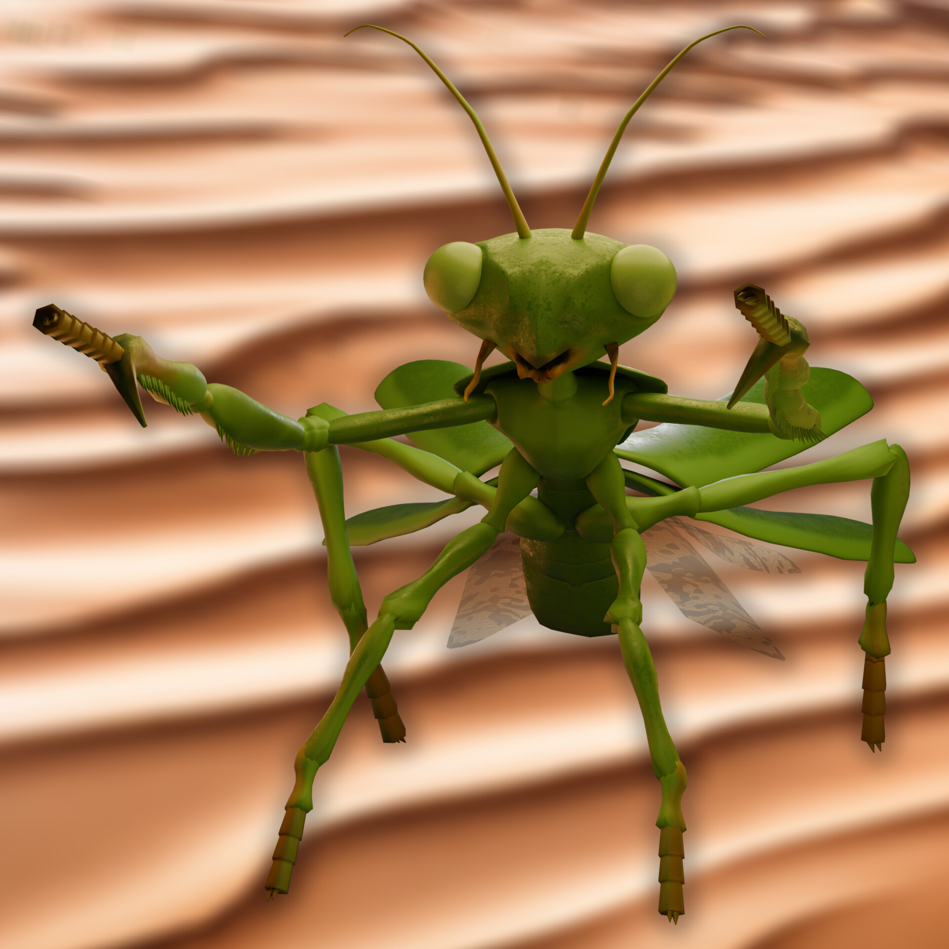 ArtStation - Mantis (Gamedev/Animated)