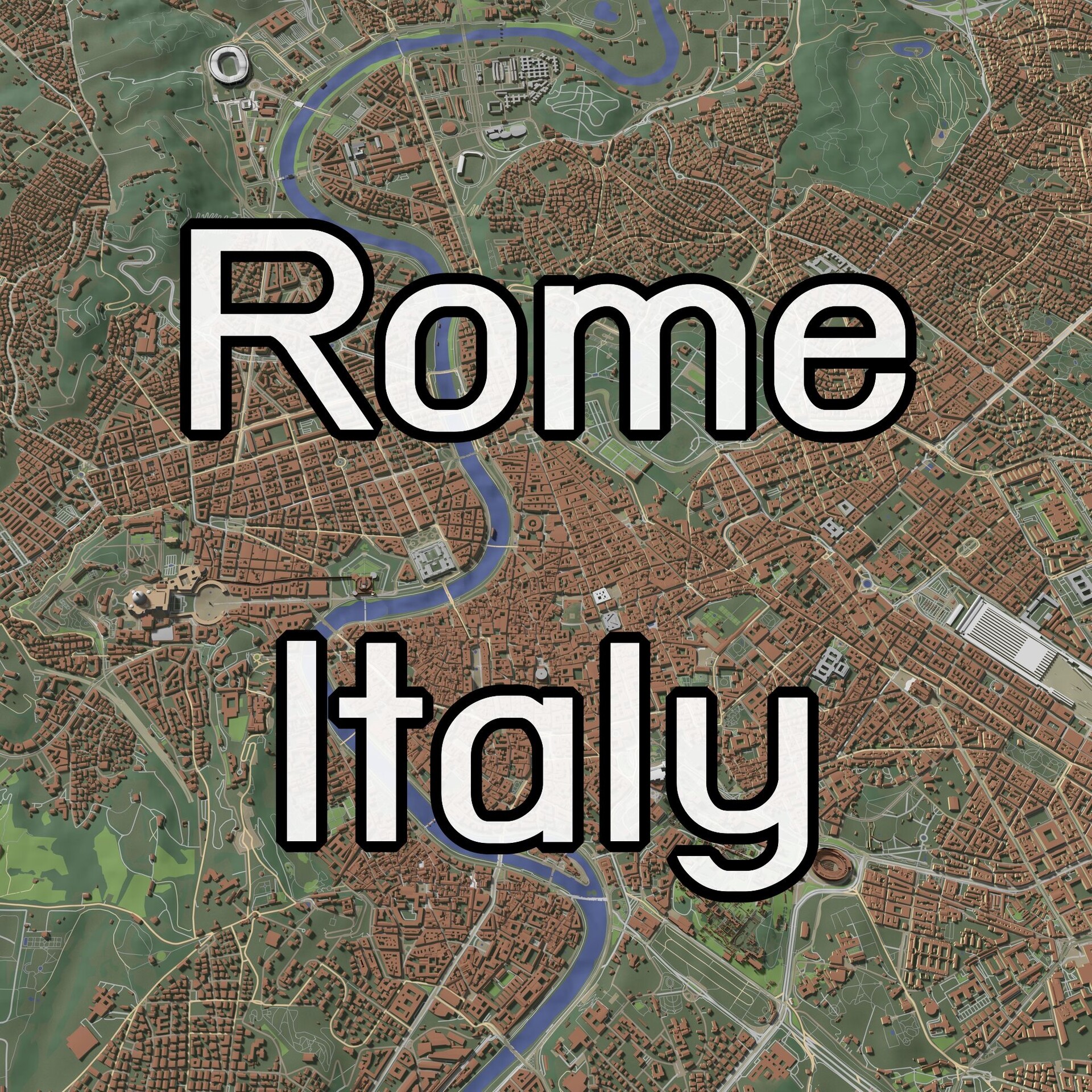 ArtStation - Rome Italy - city and urban