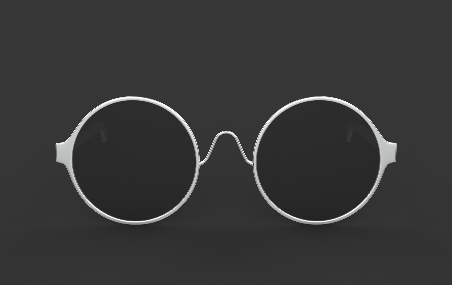 ArtStation - smart Round Glasses 3D model