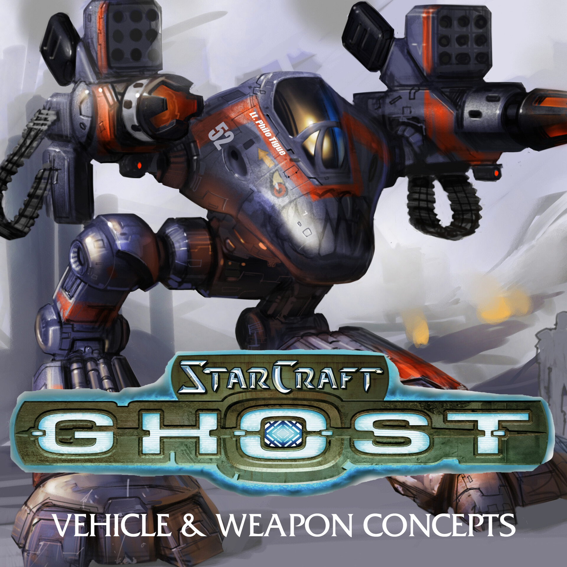 ArtStation - Starcraft Ghost - Vehicles & Weapons