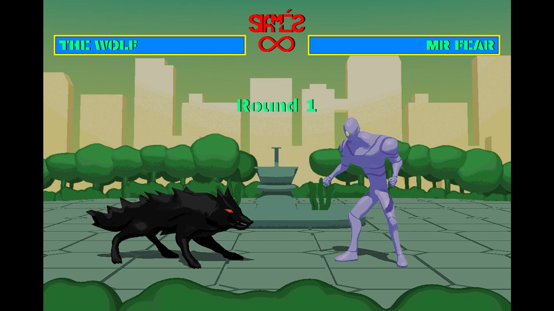 ArtStation - SIAMES Fighting Edition - The Wolf vs Mr Fear