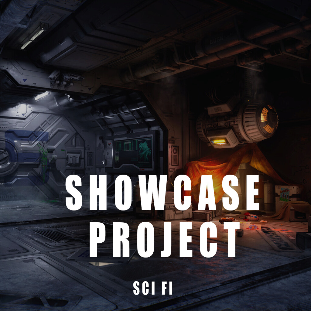 ArtStation - Internal Showcase Environment (Sci fi)