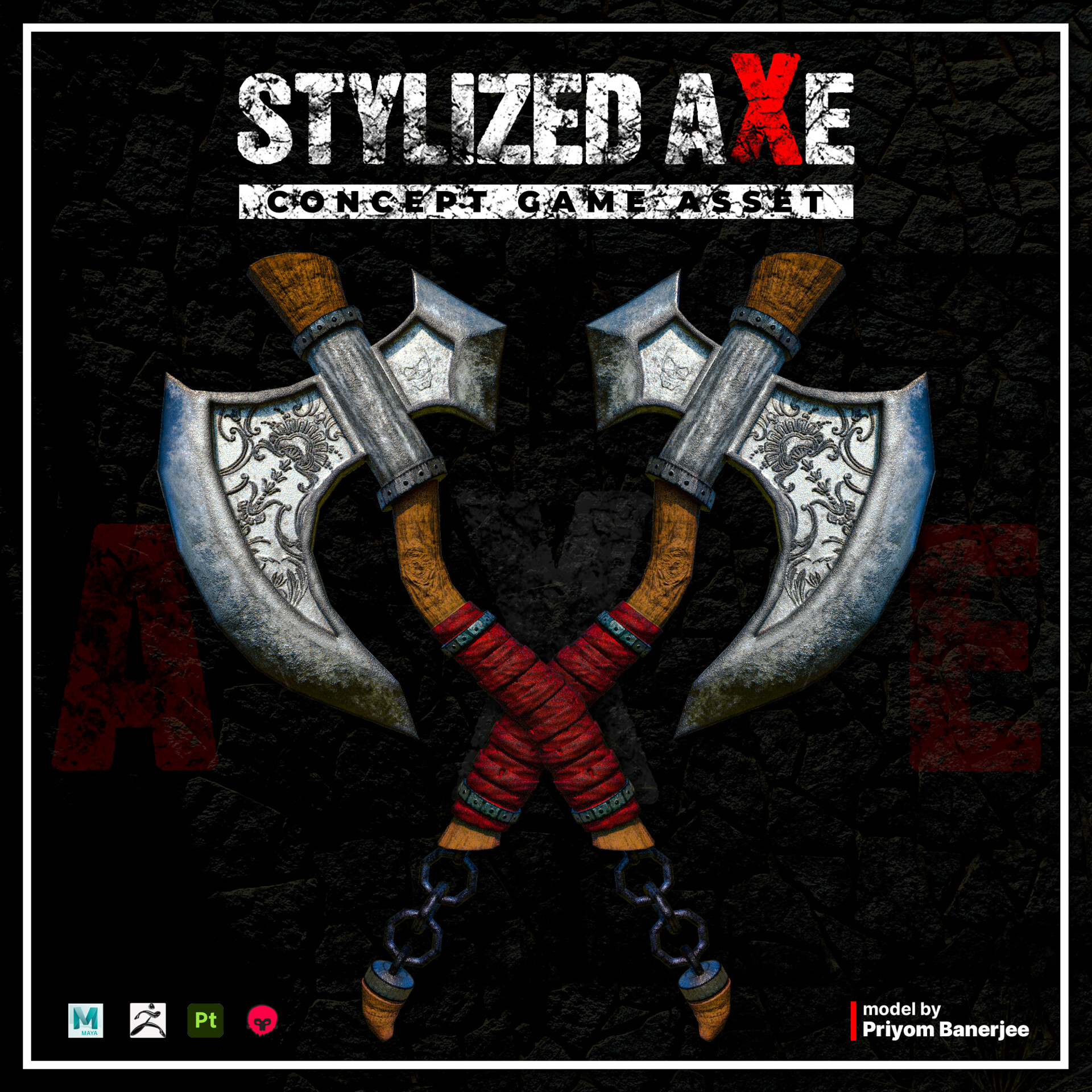 ArtStation - STYLIZED AXE