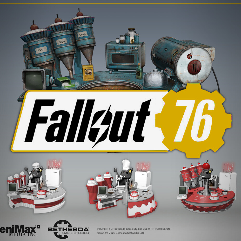 ArtStation - Fallout 76 Cake Maker