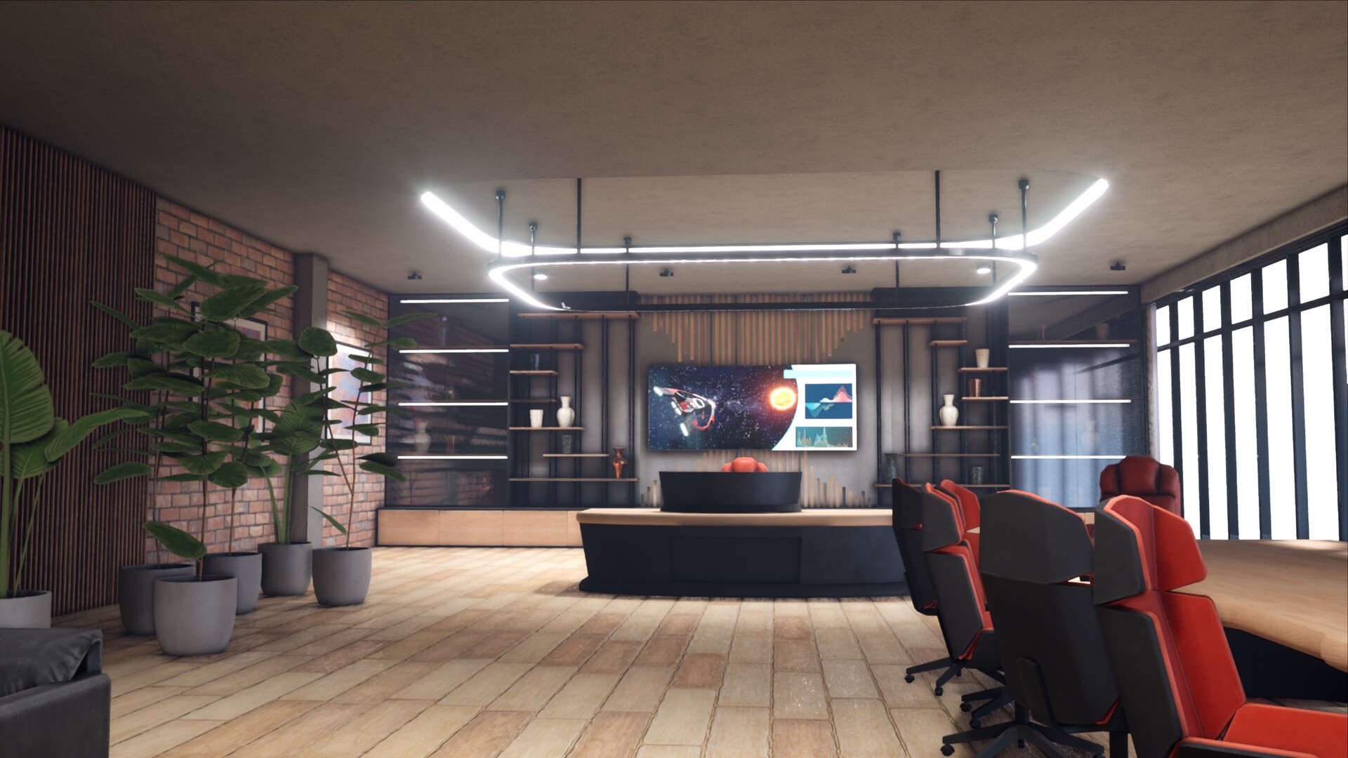 ArtStation - Game location “office”