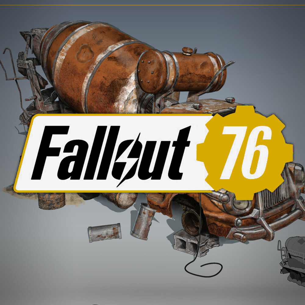 ArtStation - Fallout 76 Cement Truck