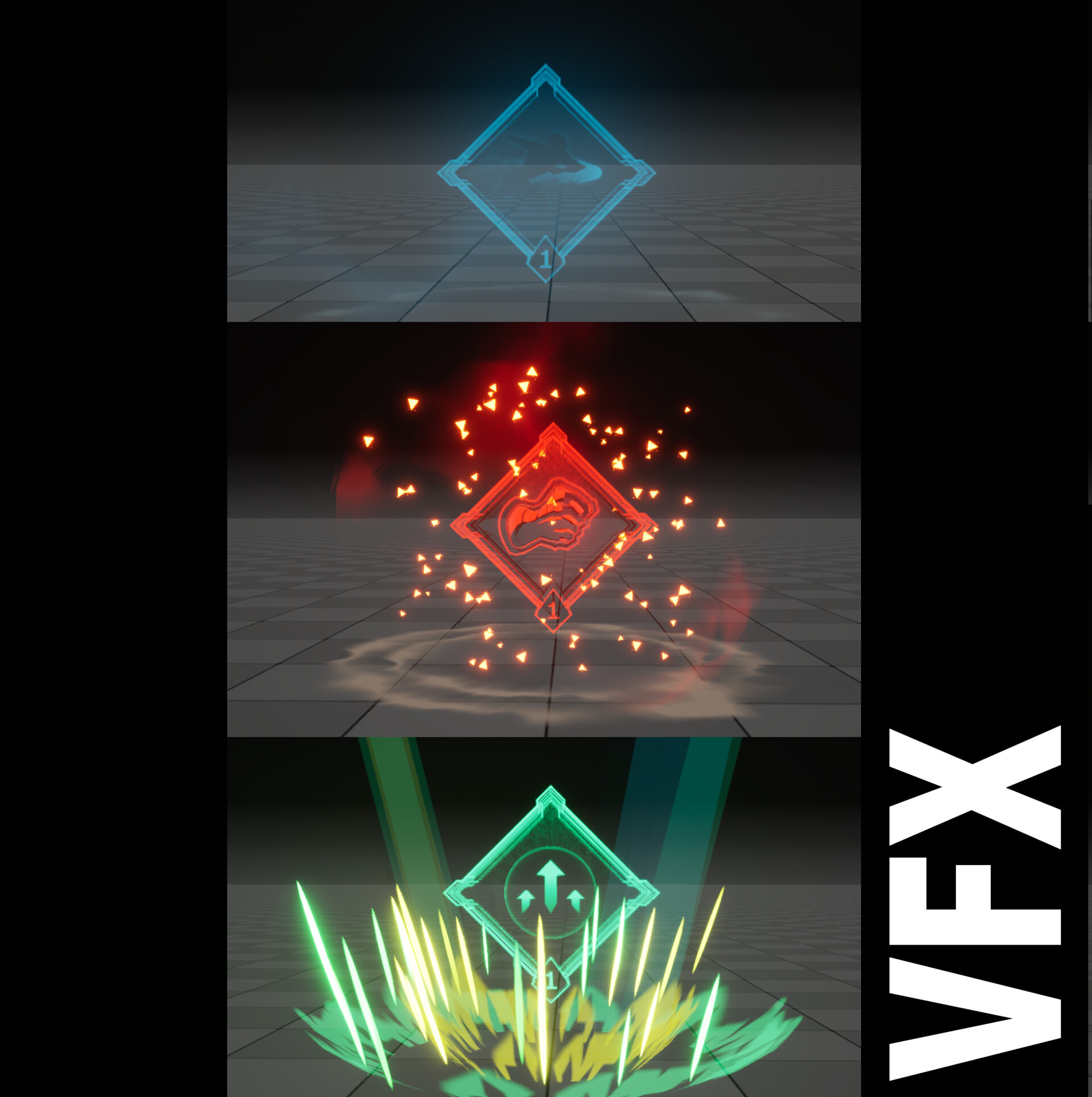 ArtStation - Coloured Buffs