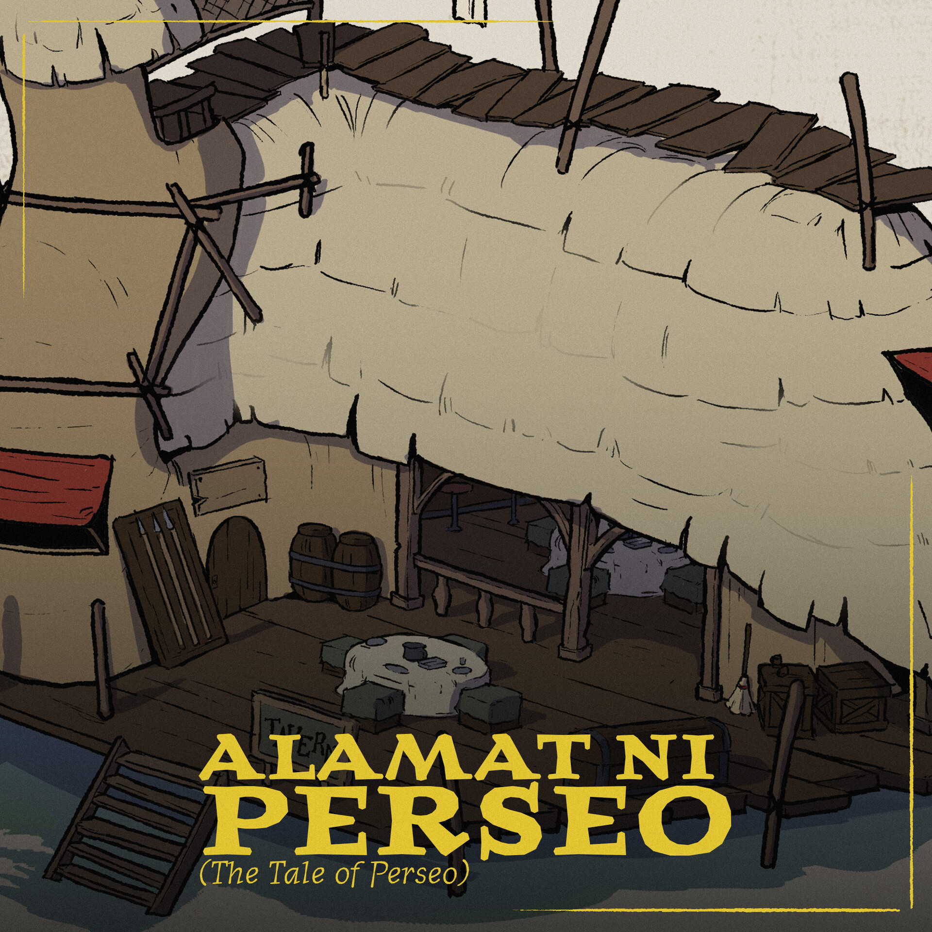 ArtStation - Alamat ni Perseo - Village