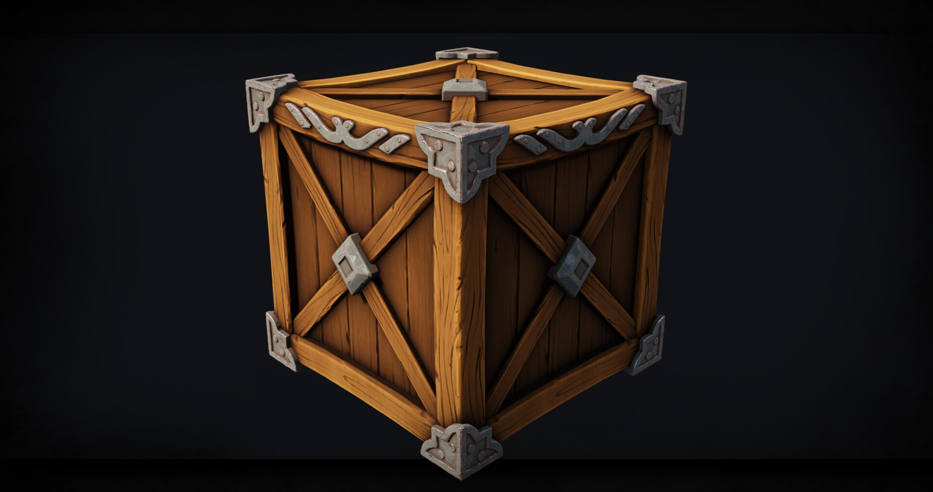 ArtStation - Blender_Trine5 Wooden Box