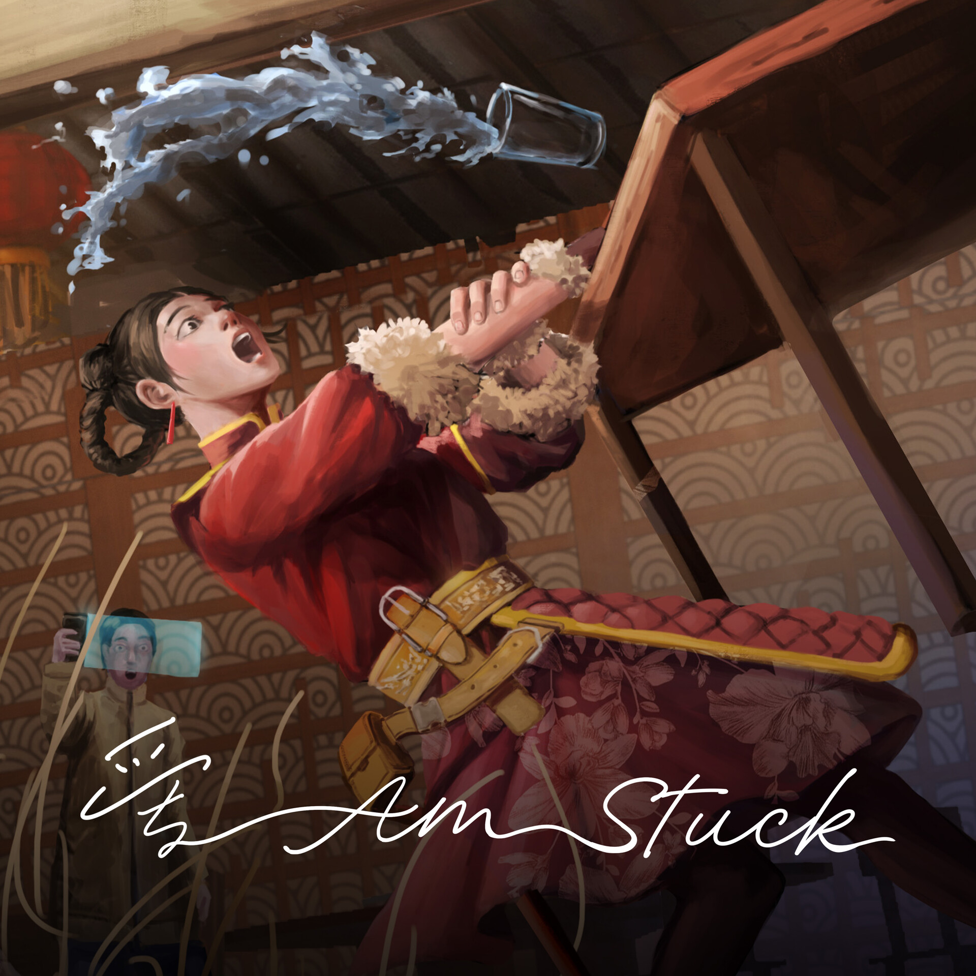ArtStation - I Am Stuck - Sticky Accident