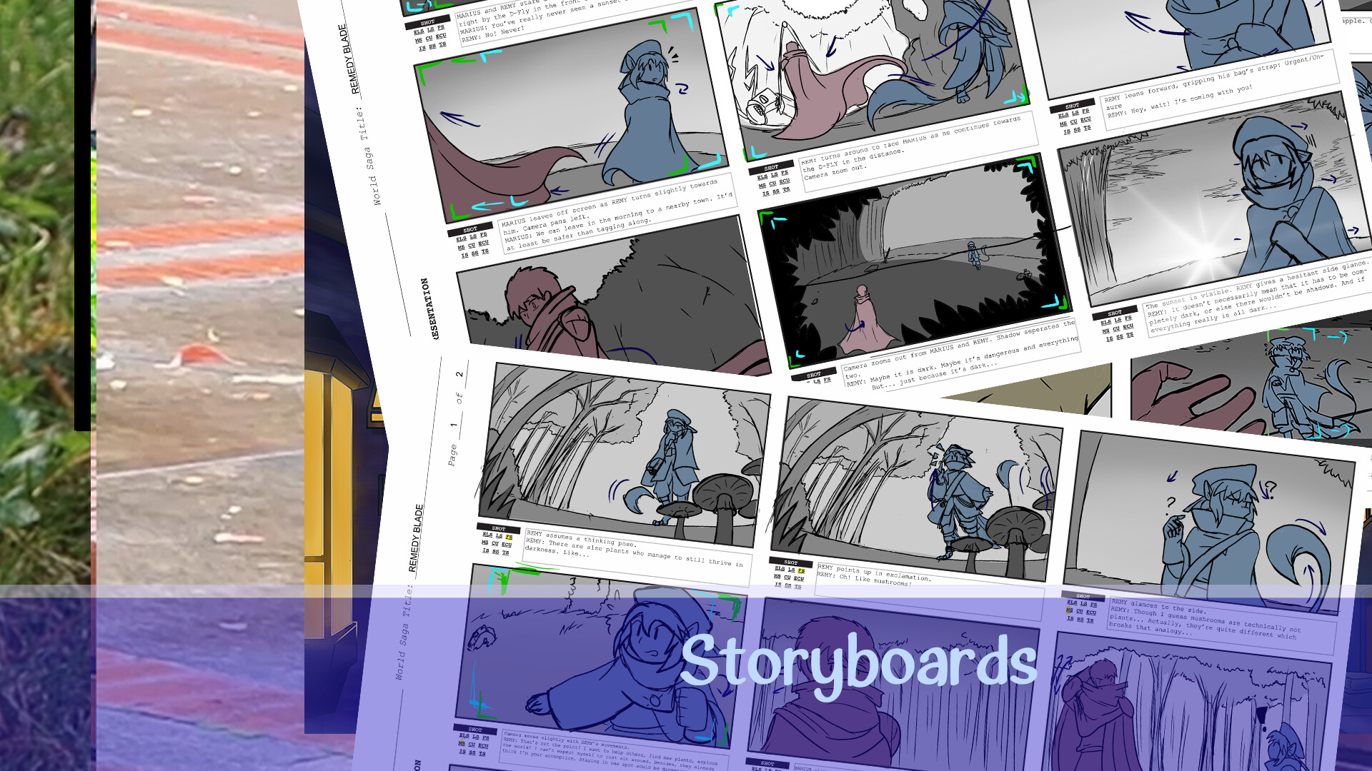 ArtStation - ETSU Storyboards