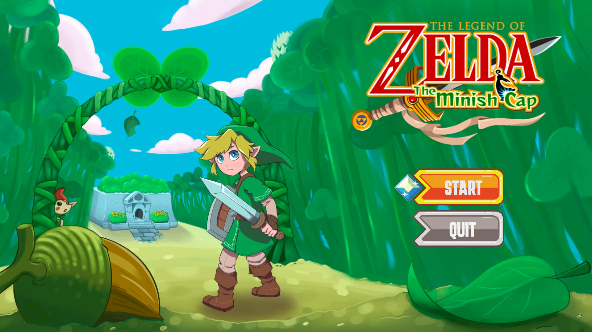 ArtStation - Minish Cap remake Project