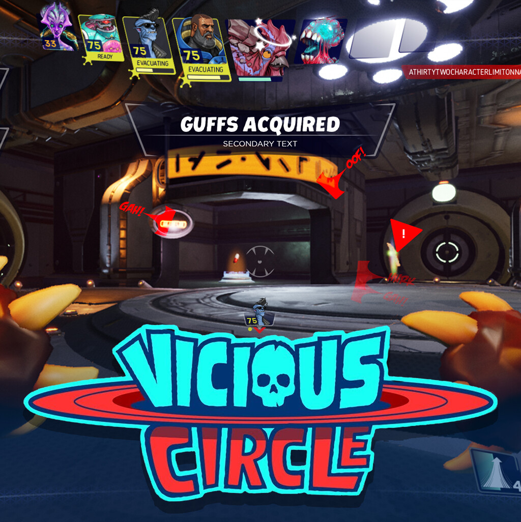 Dan Gilmore - Vicious Circle: UI Design