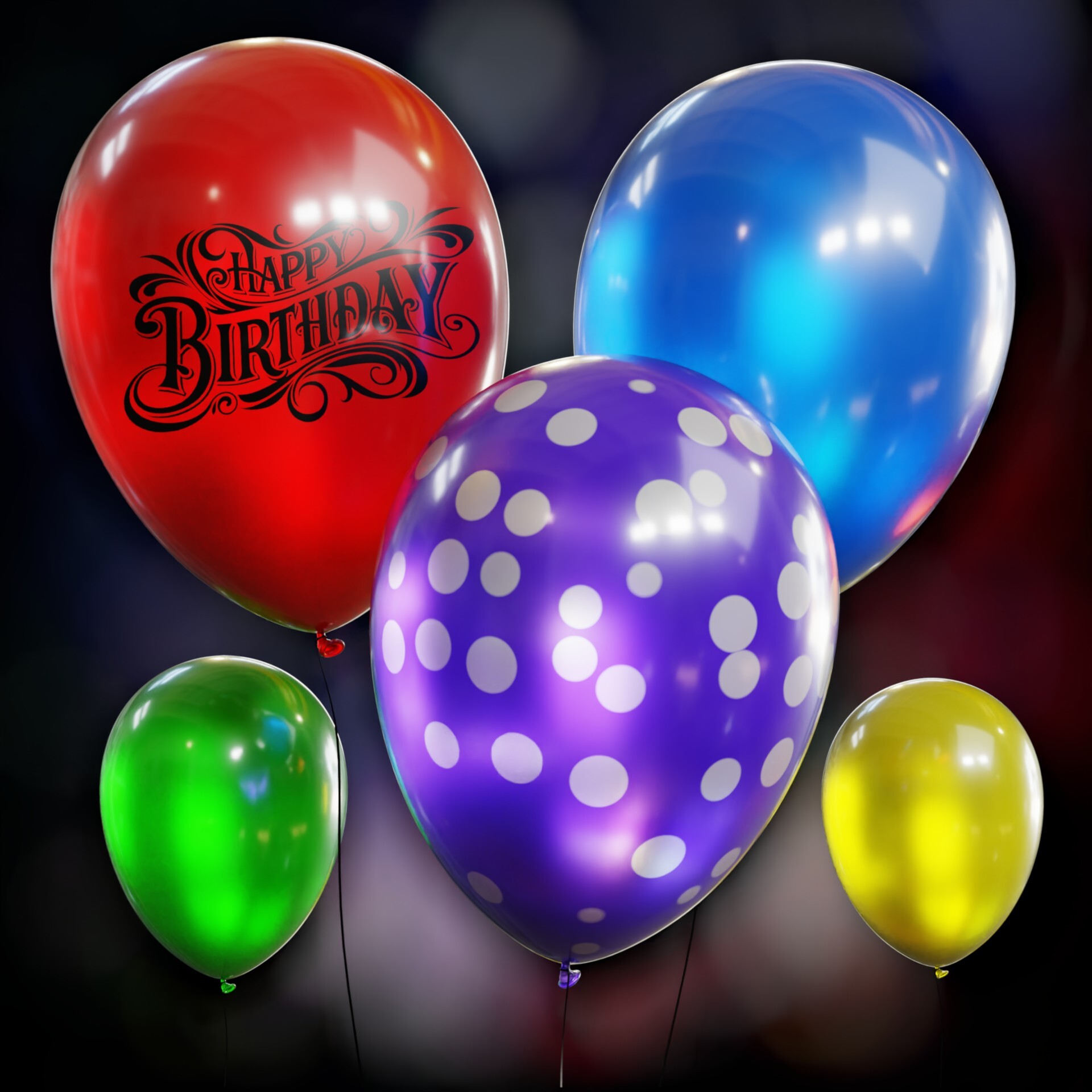 Ryan King - How to Make Party Balloons in Blender🎈(Tutorial)