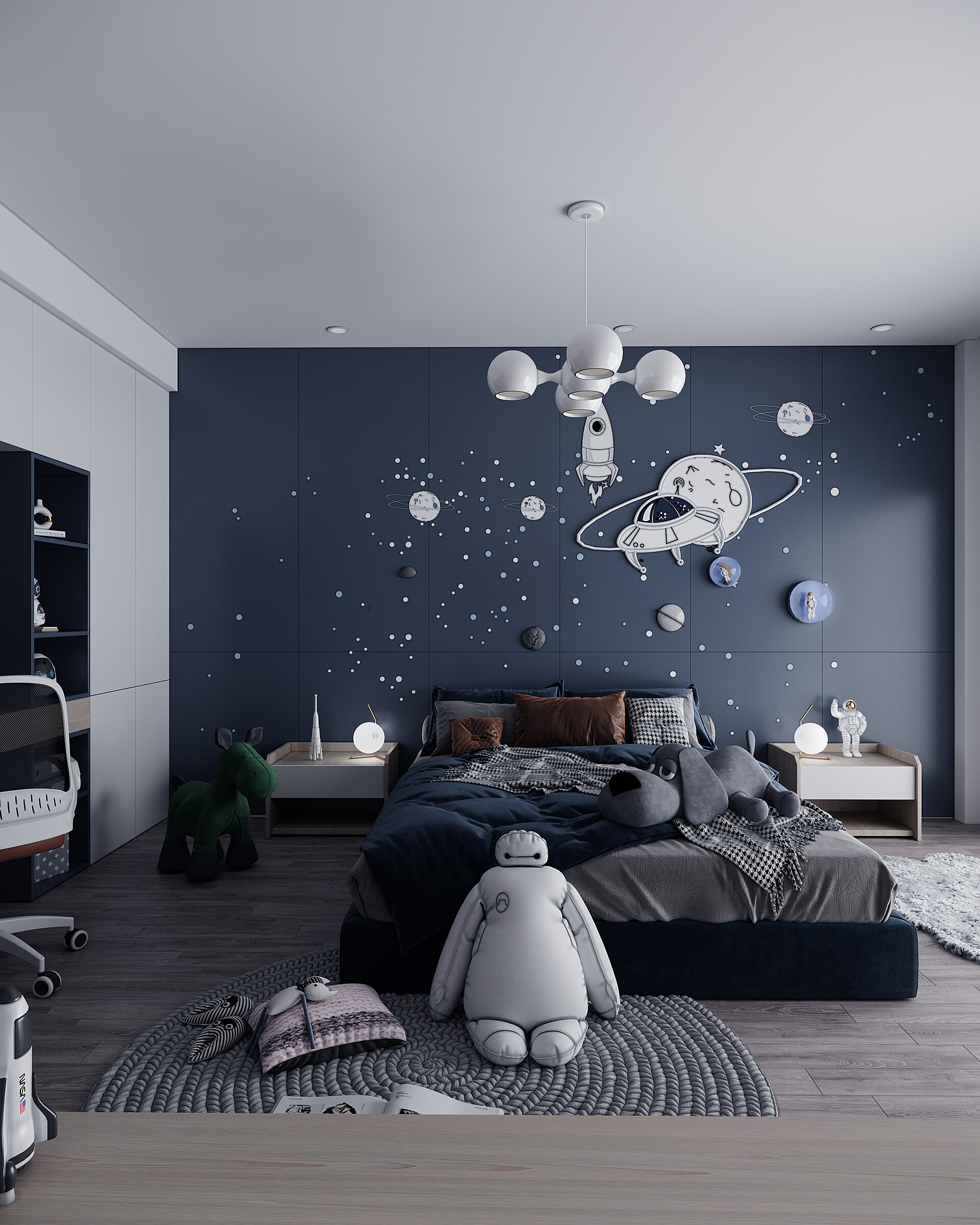 ArtStation - CGI " Kids Bedroom NAUTILUS"