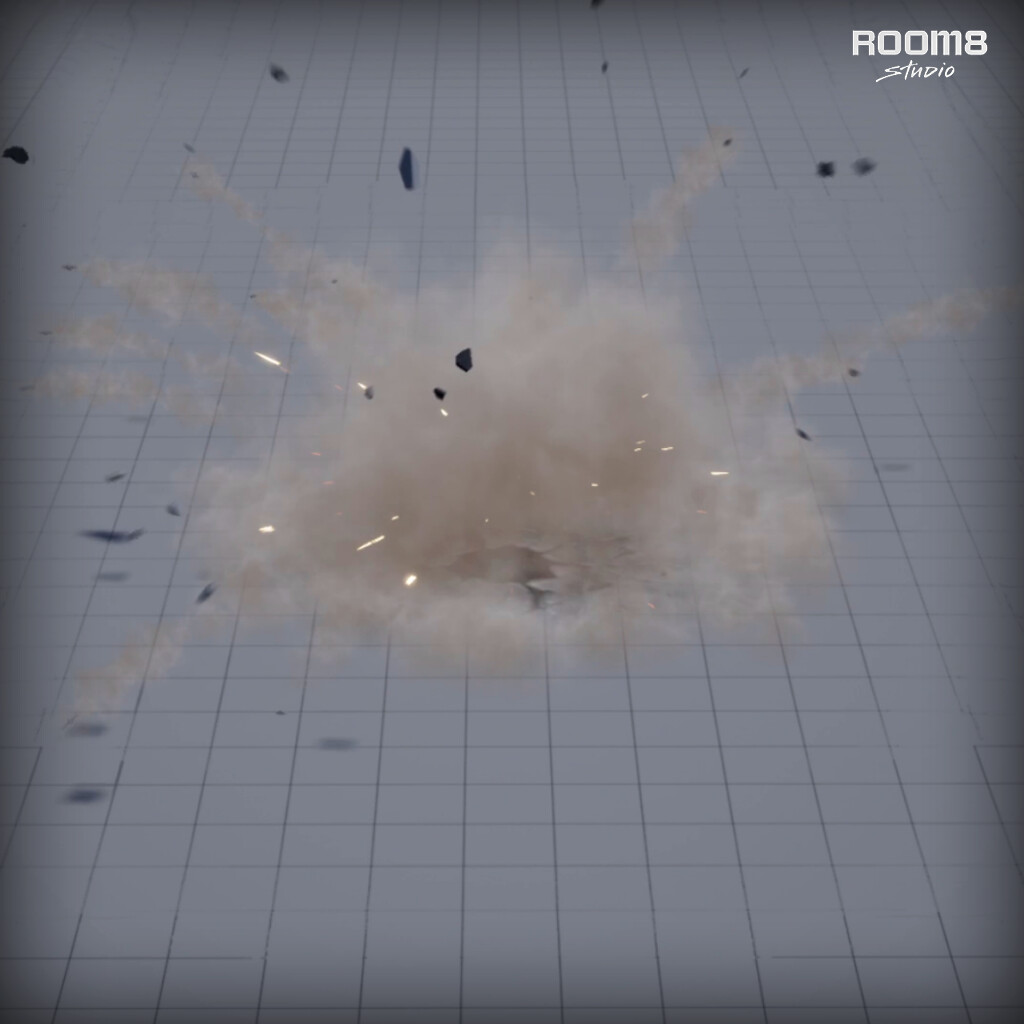 ArtStation - Real Time VFX - Grenade Explosion
