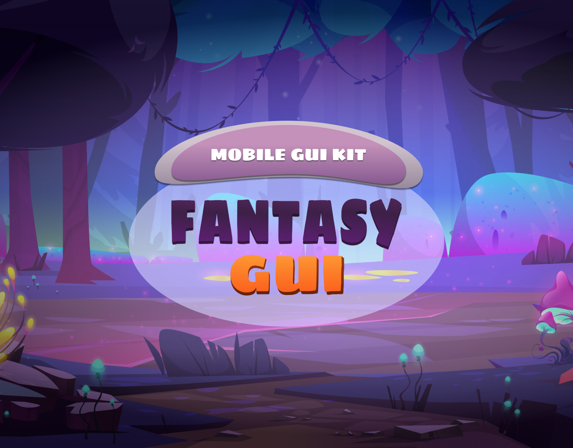 ArtStation - FANTASY GUI PACK