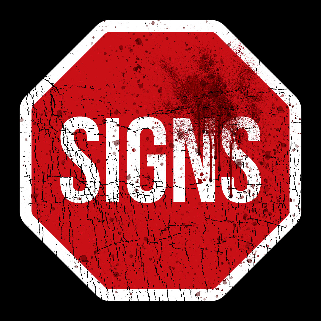 ArtStation - Signage & Graffiti - Designs (Undead themed)