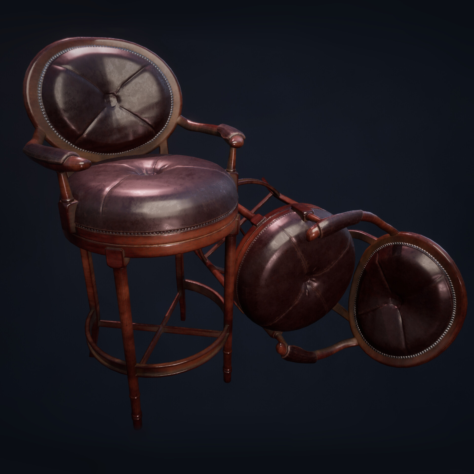 ArtStation - Prop: Bar Stool