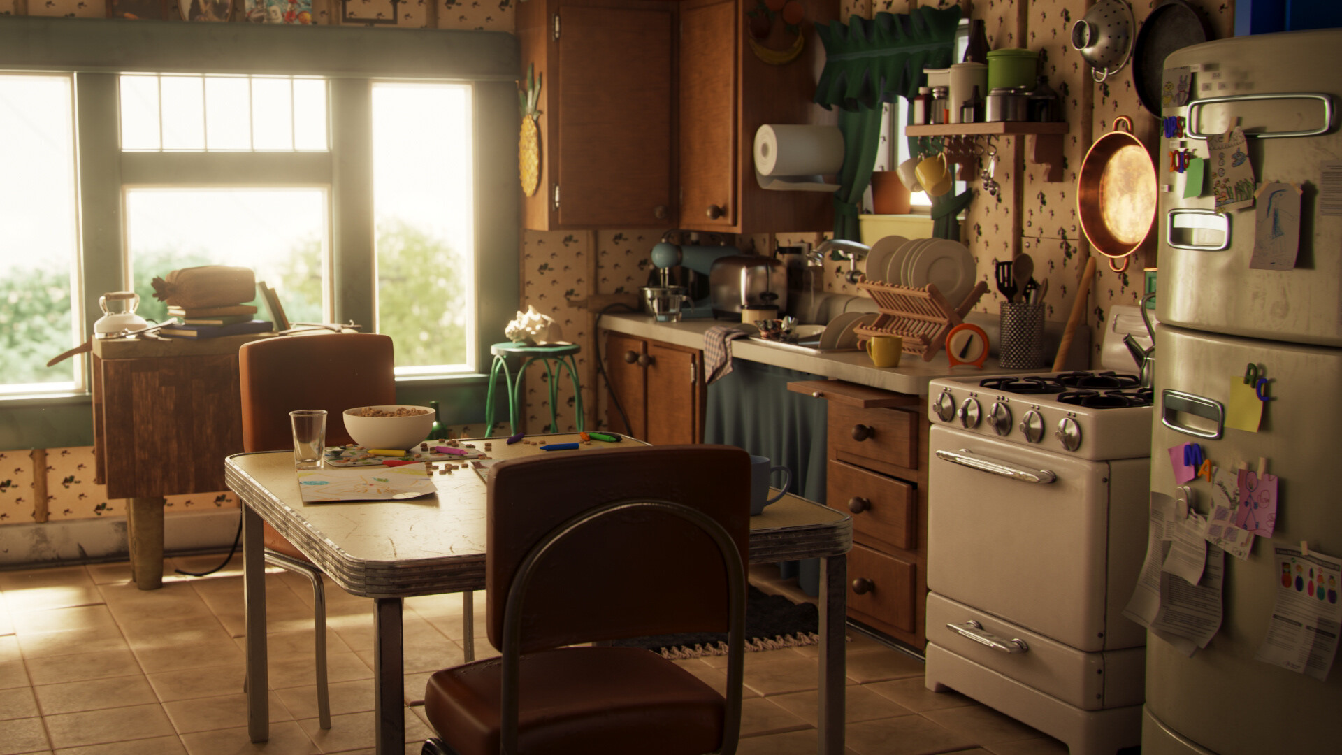 ArtStation - Kitchen Scene in Open USD