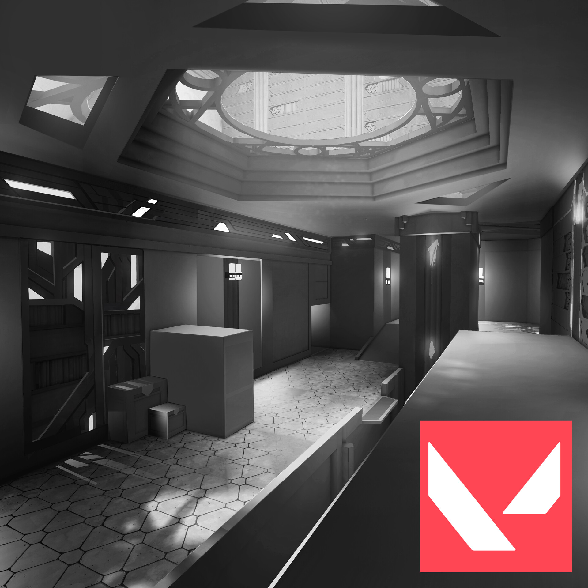 ArtStation - Valorant - ABYSS - Concept Design and Lighting