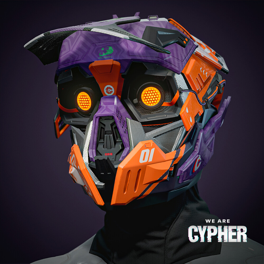 ArtStation - Cypher - Helmet Hero