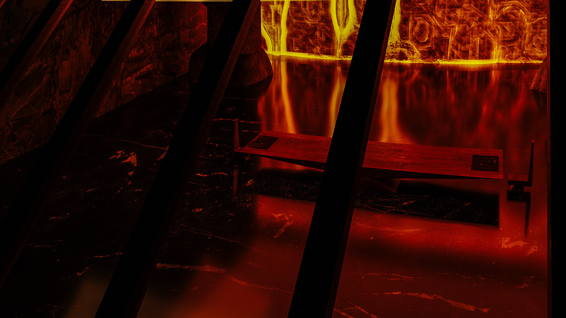 ArtStation - Incredibles Lava Room