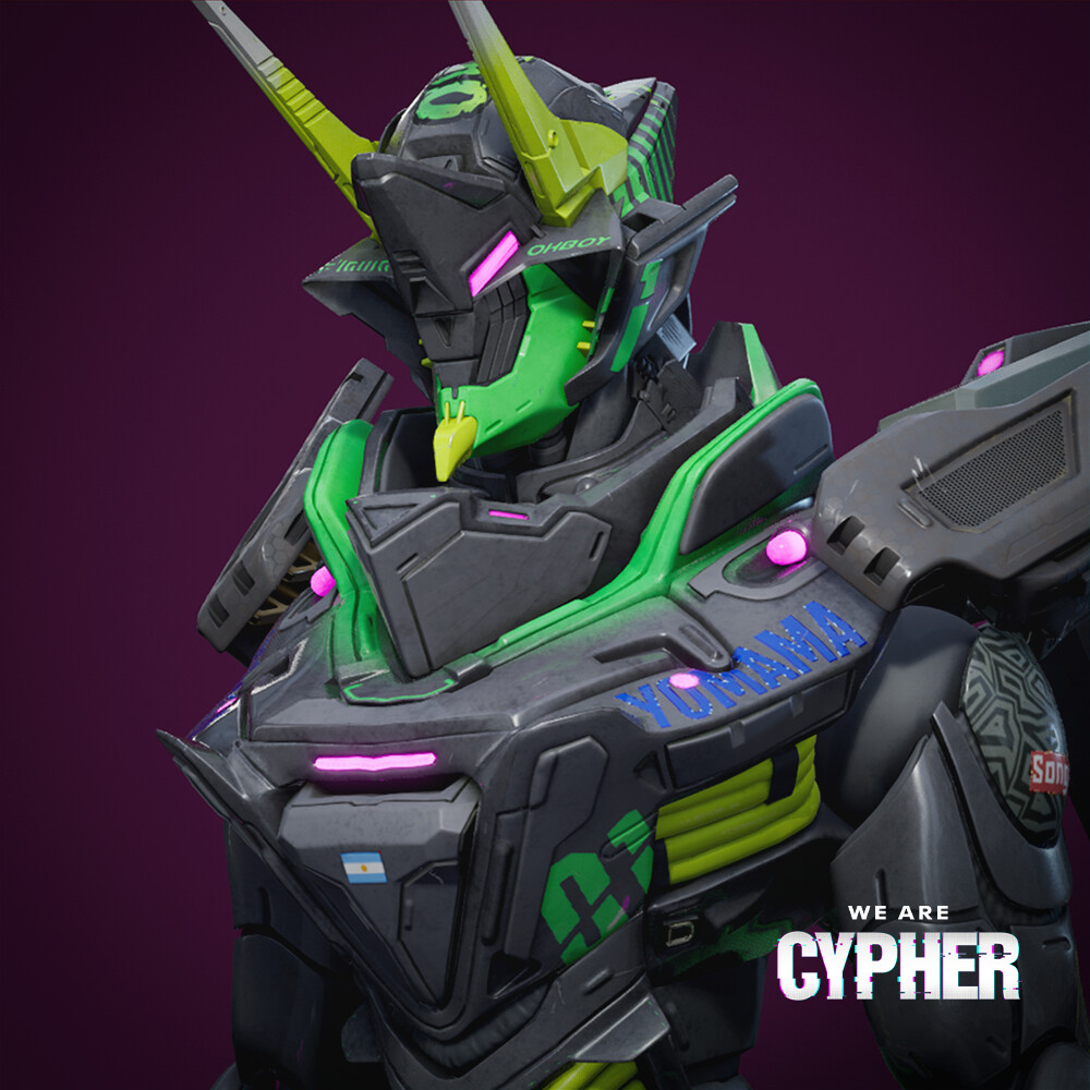 ArtStation - Cypher Collection - Mecha Freya