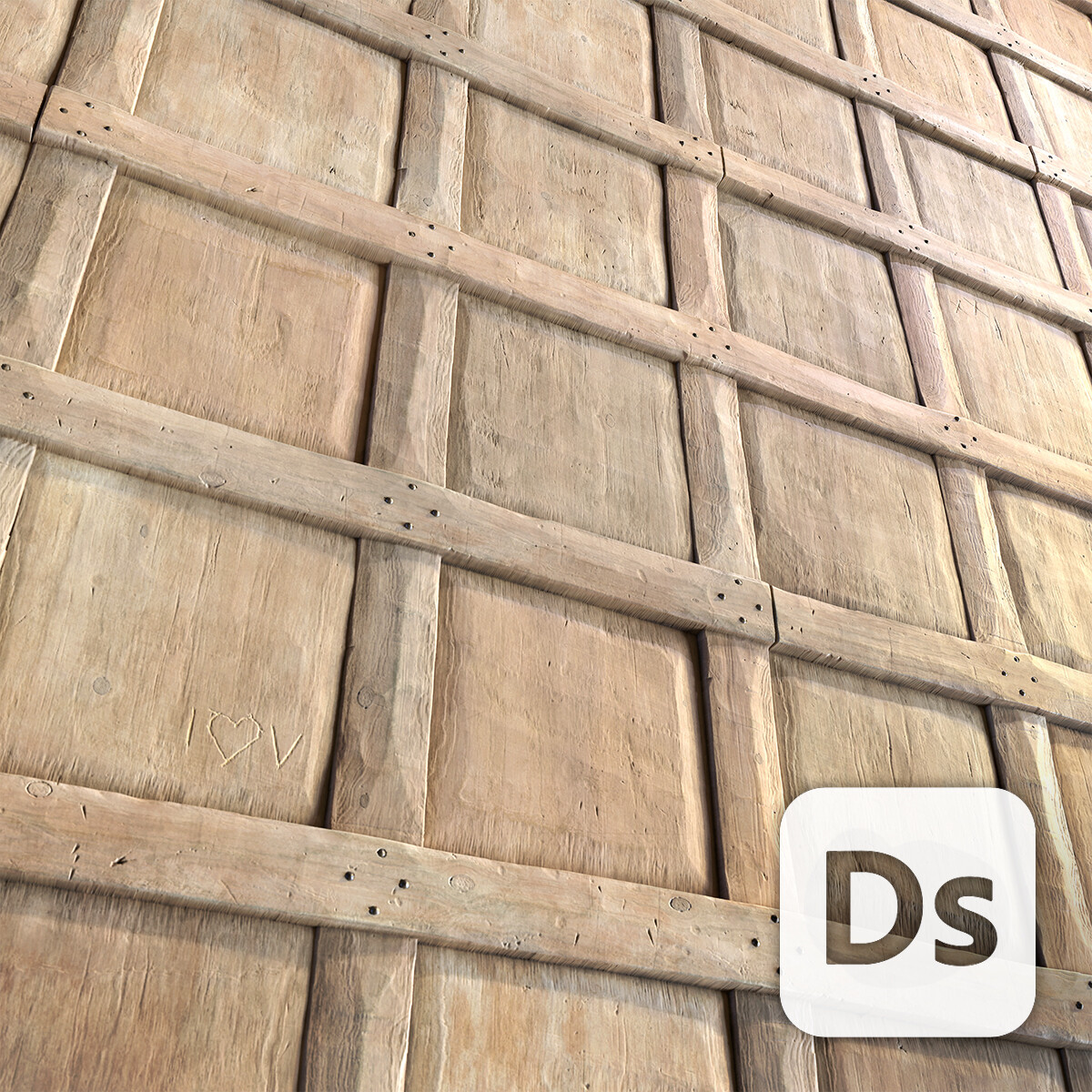 ArtStation - Wood Panel Material