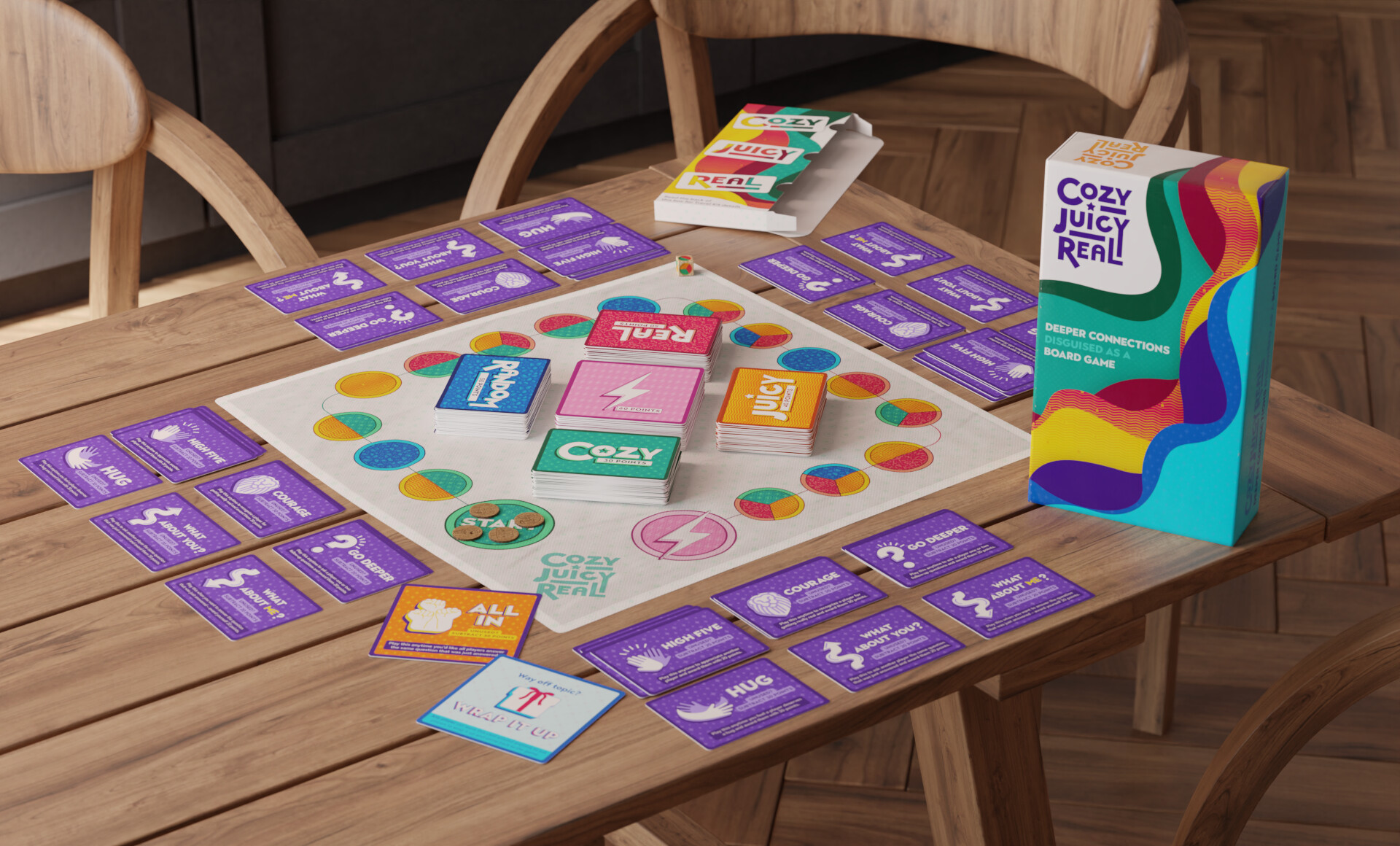 ArtStation - Cozy Juicy Real Kickstarter campaign marketing imagery